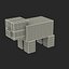 minecraft pig 3d model