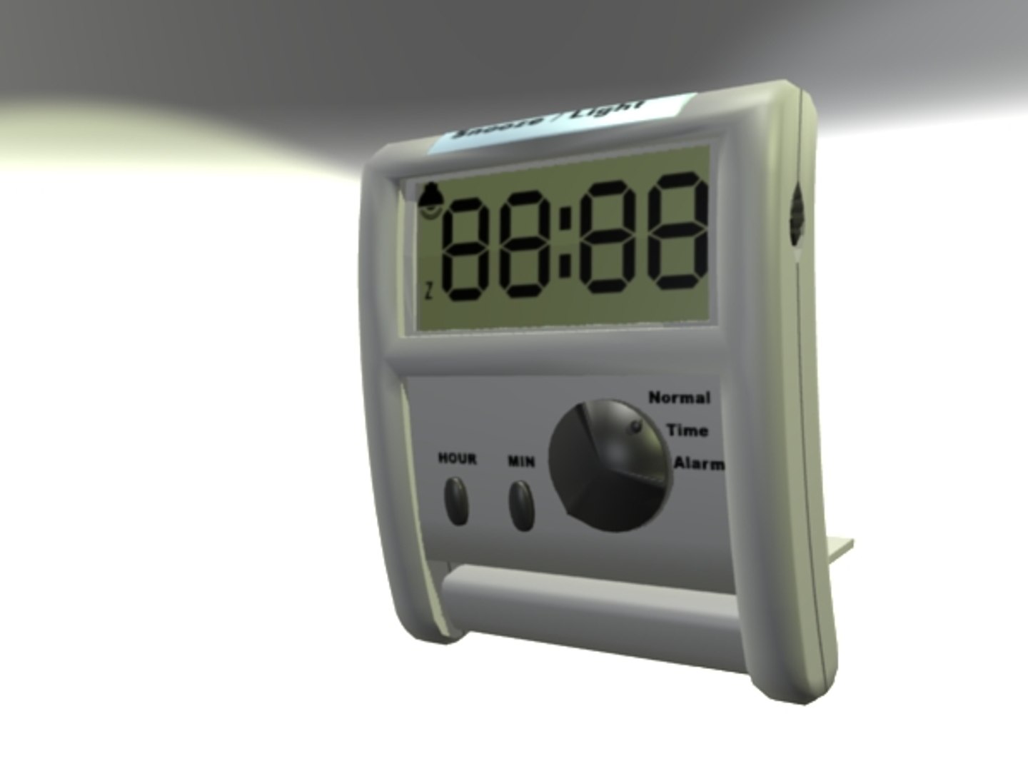 small alarm clock 3d model