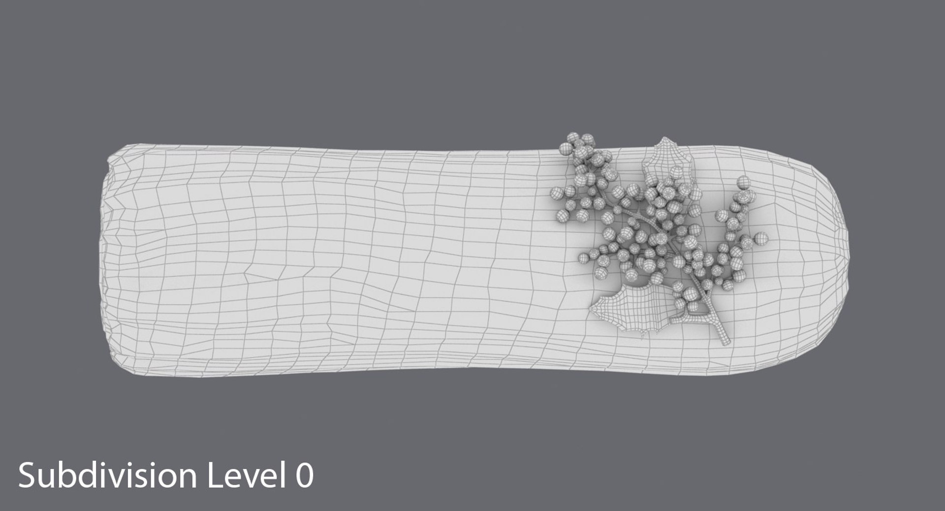 3D Yule-log Model - TurboSquid 1246735