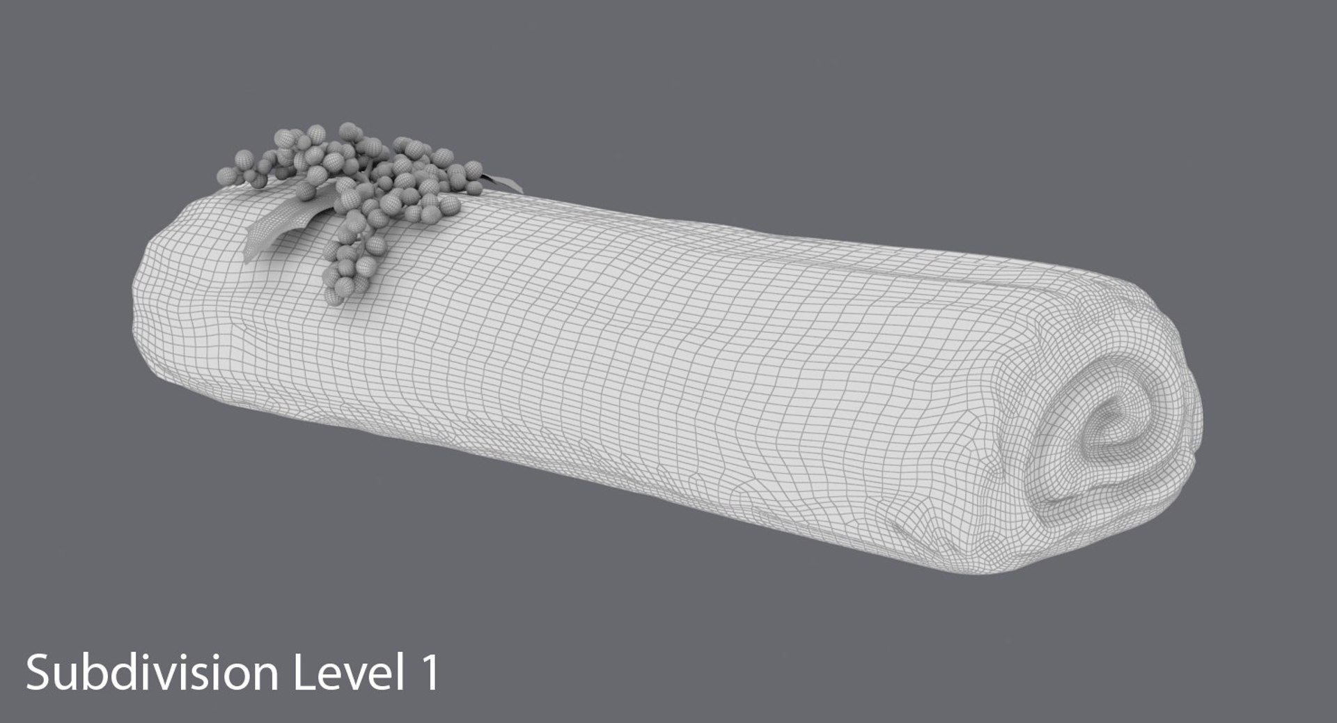 3D Yule-log Model - TurboSquid 1246735