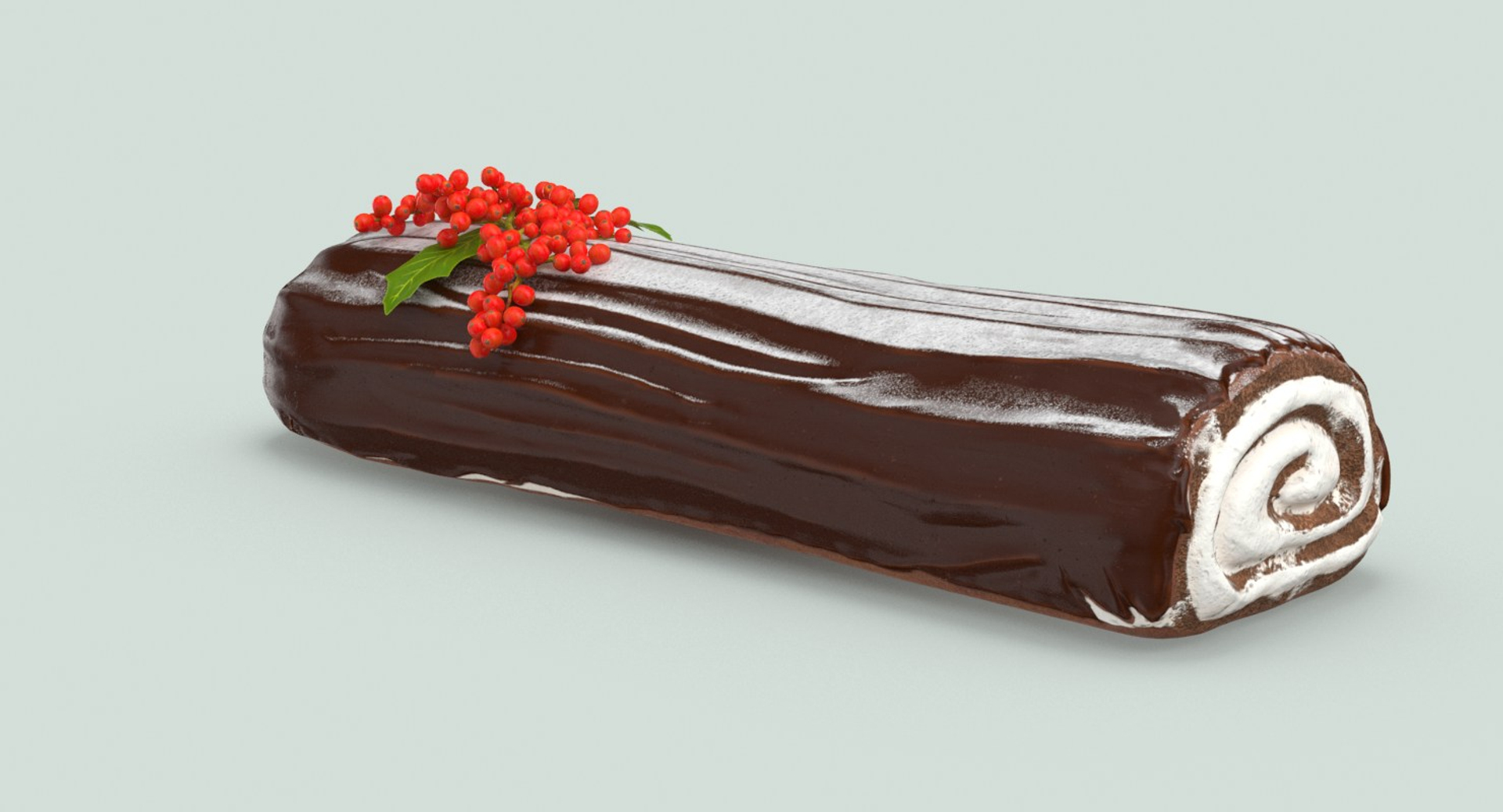 3D Yule-log Model - TurboSquid 1246735