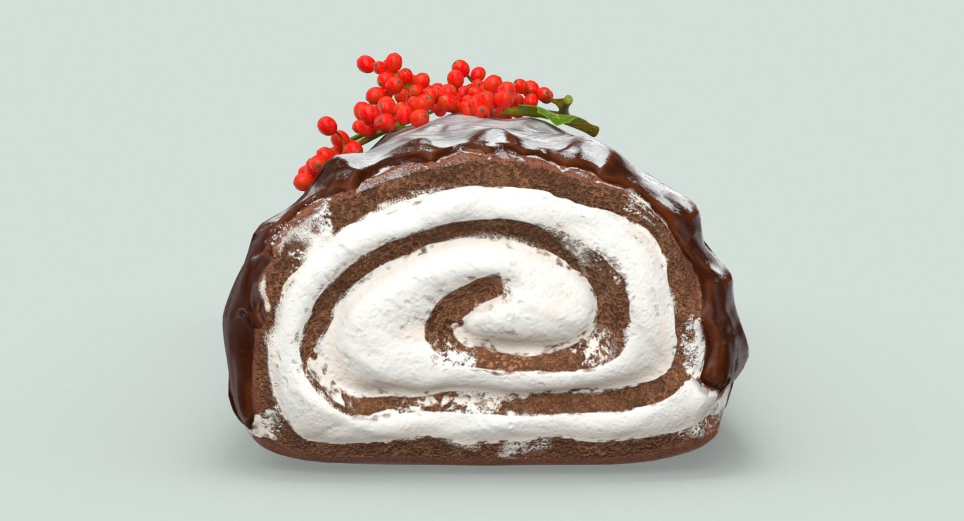 3D Yule-log Model - TurboSquid 1246735