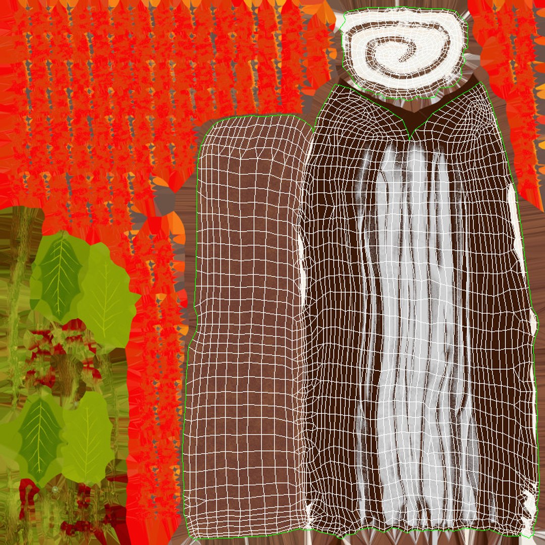 3D Yule-log Model - TurboSquid 1246735