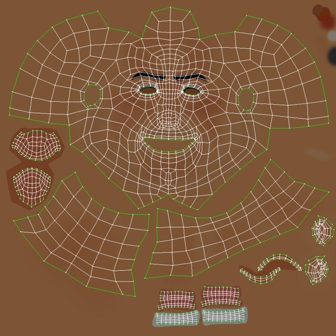 3d rigged cartoon classic superhero model