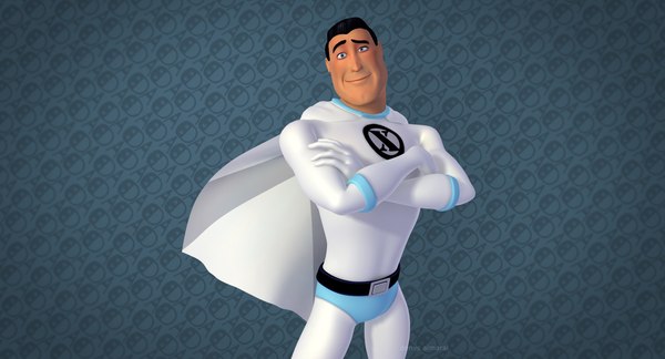 modelo 3d Rigged Superhero Classic Cartoon - TurboSquid 1112074