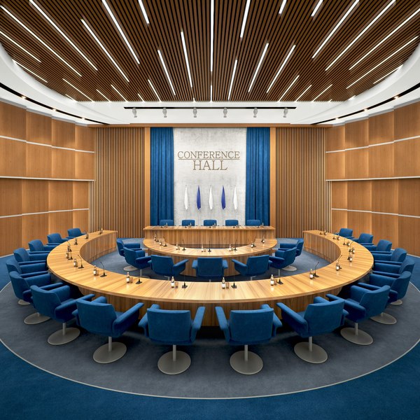 3d conference room model