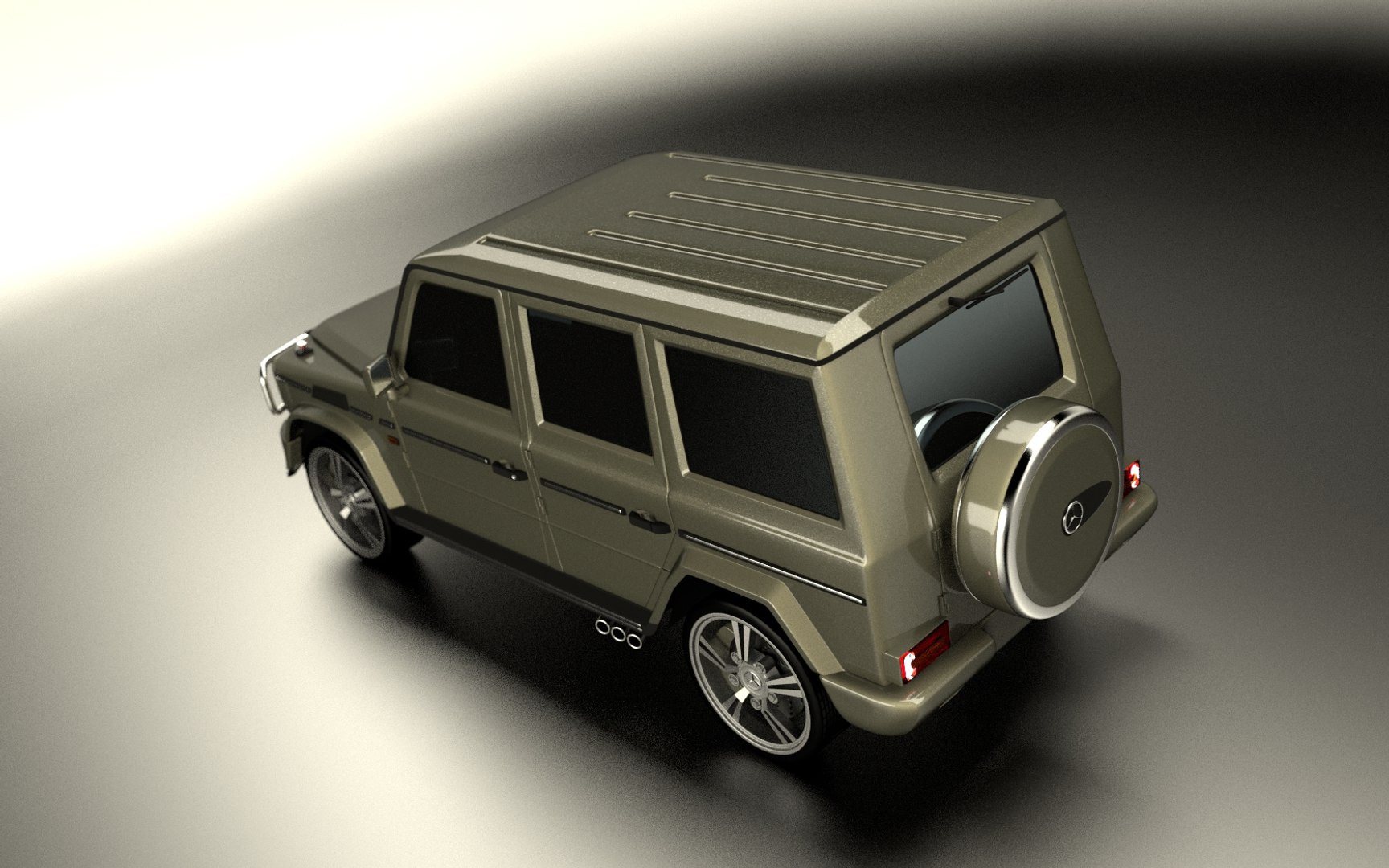g-class mercedes benz 3d obj