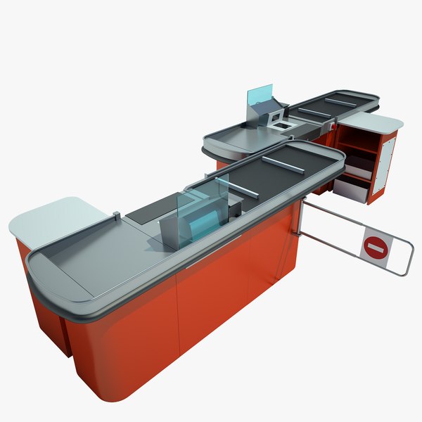 cash register 3d model