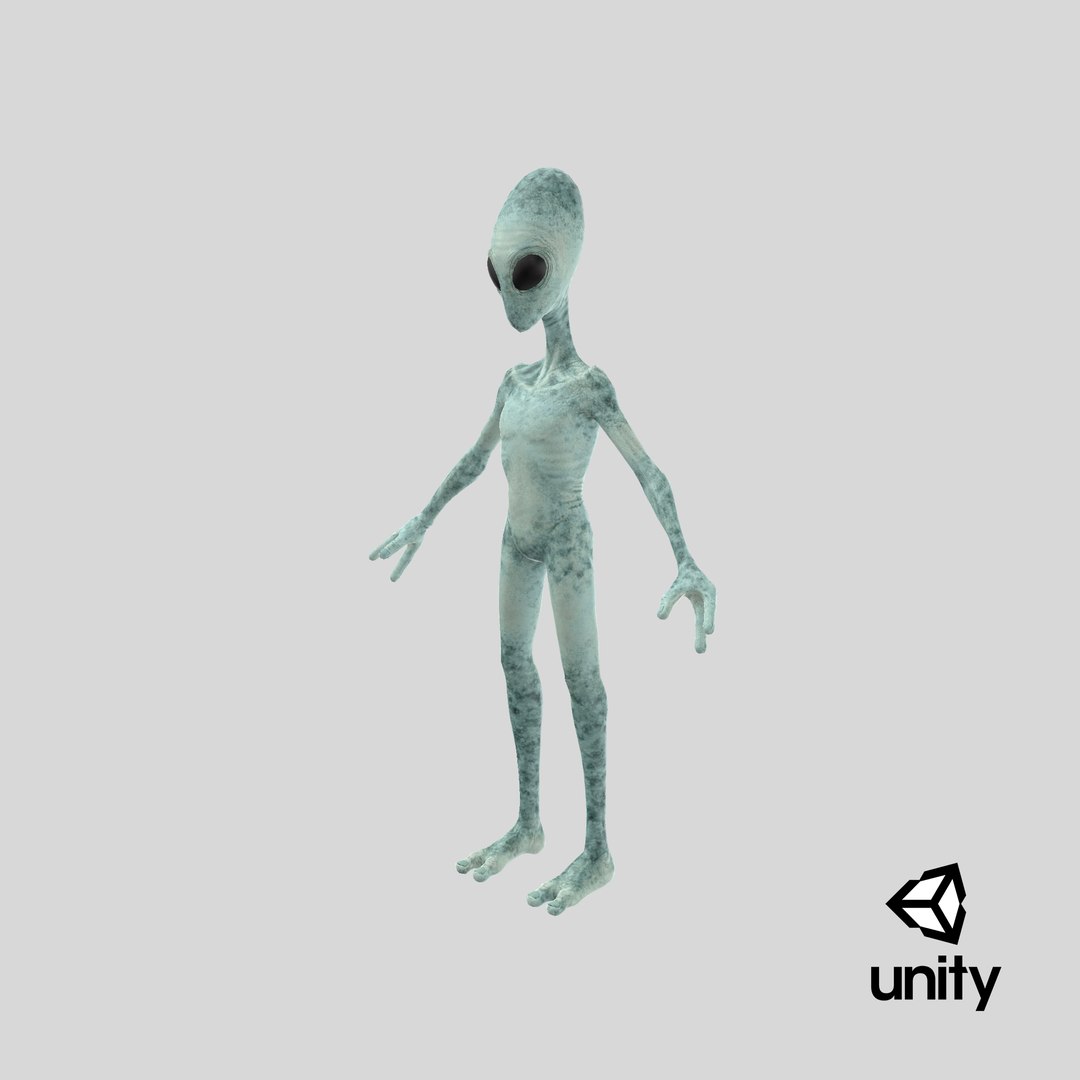 3D extraterrestrial alien t pose - TurboSquid 1628889