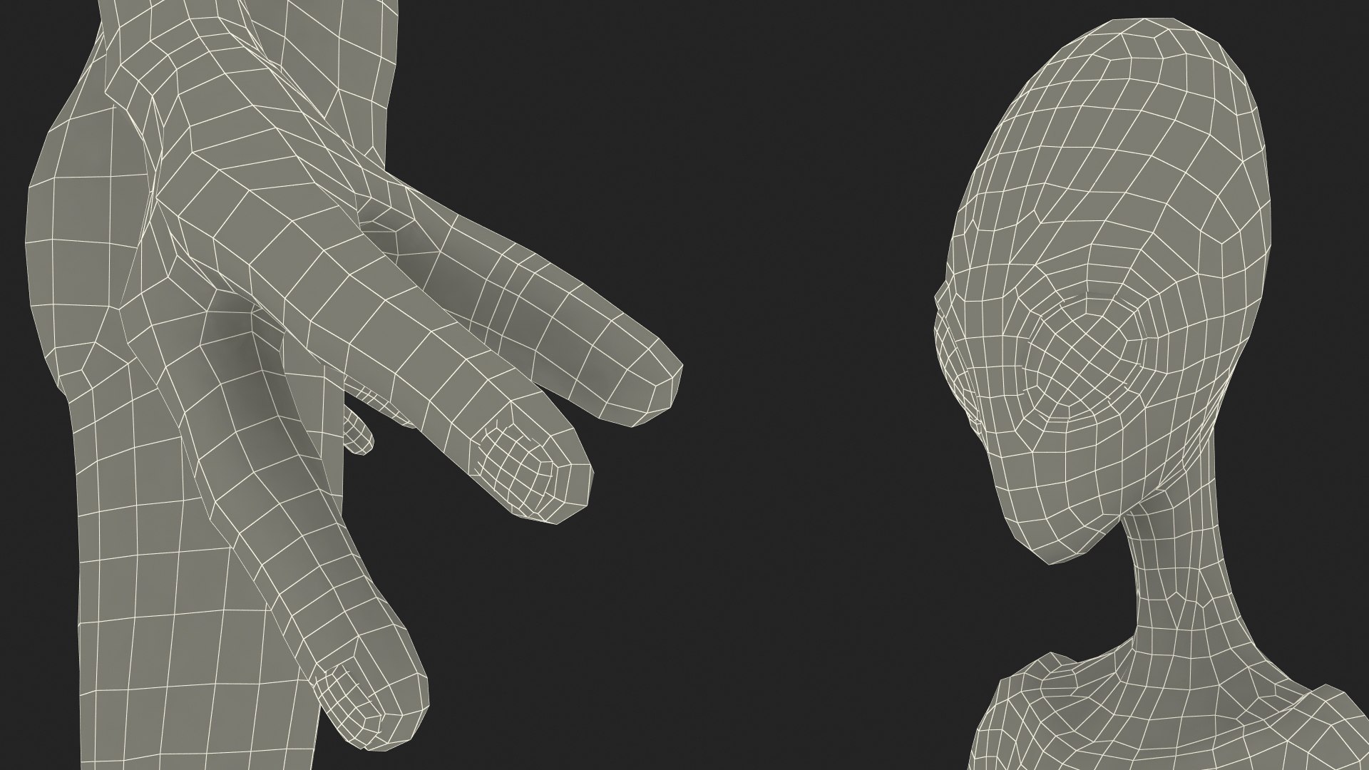 3D extraterrestrial alien t pose - TurboSquid 1628889