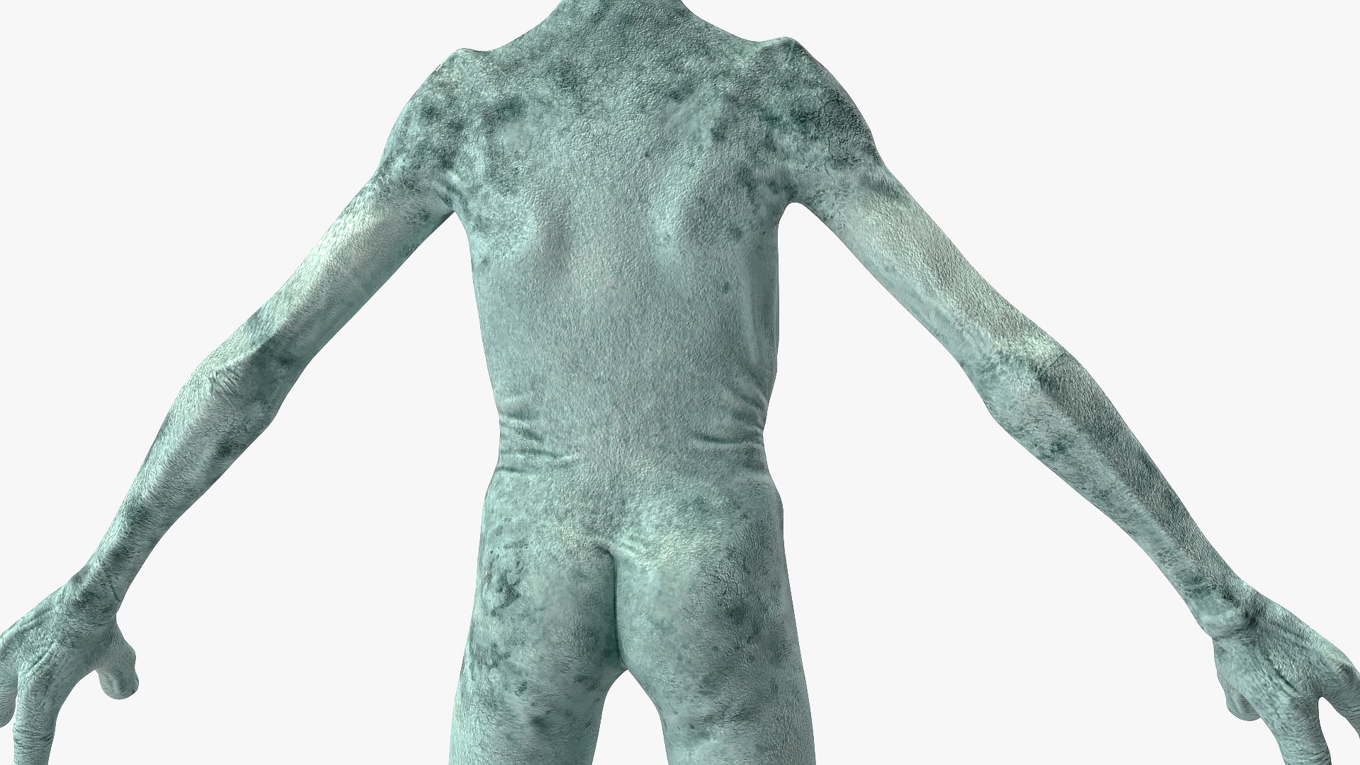 3D Extraterrestrial Alien T Pose - TurboSquid 1628889