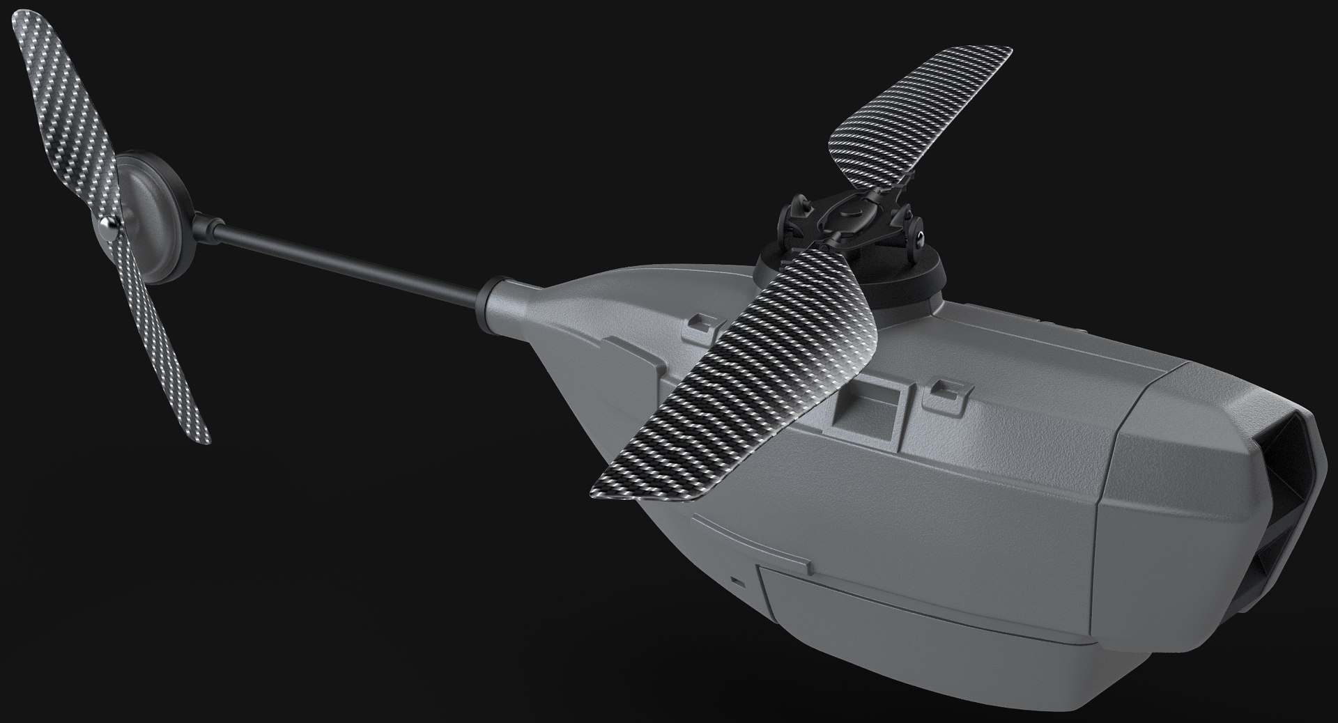 3d Model Pd-100 Black Hornet