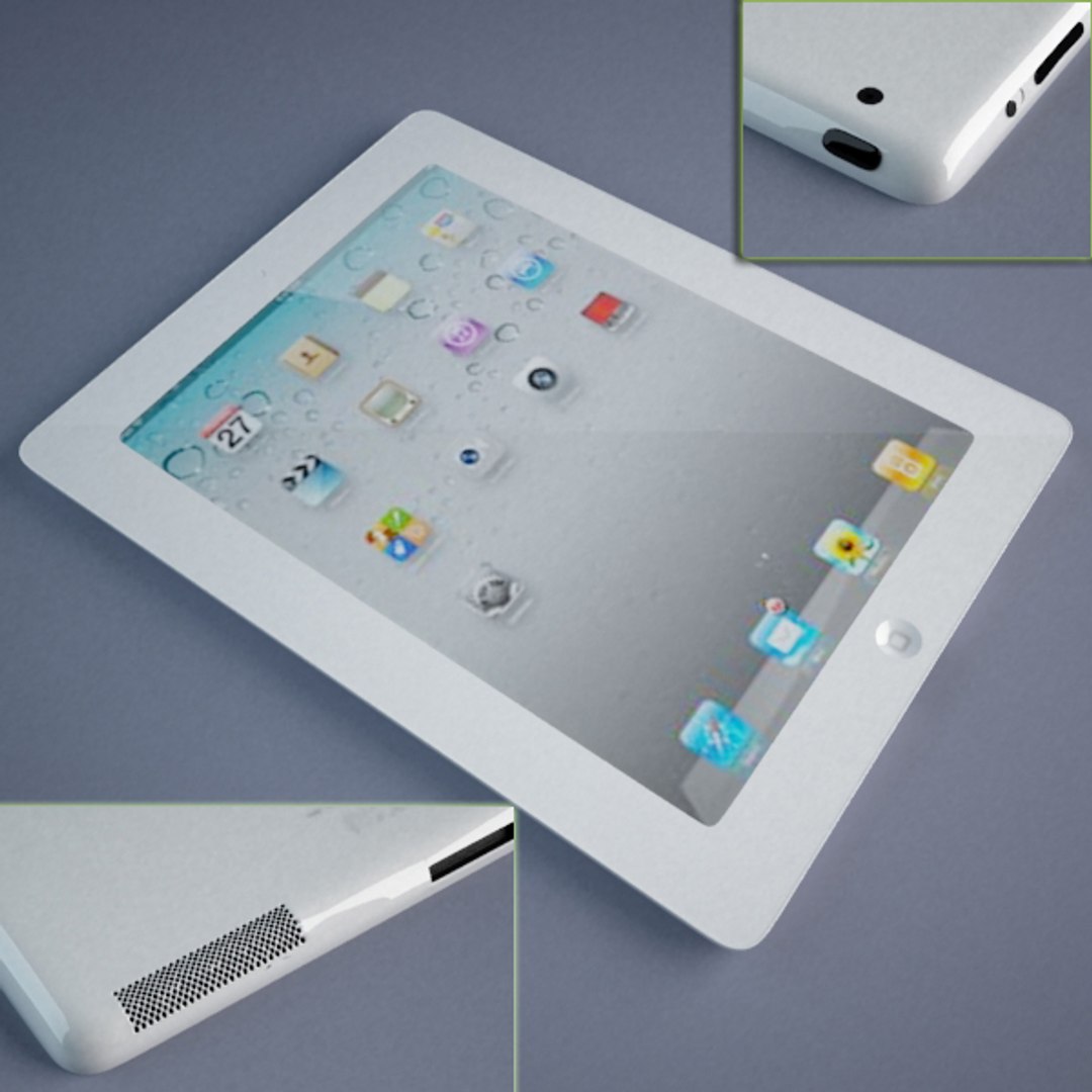 Max Realistic Apple Ipad 2