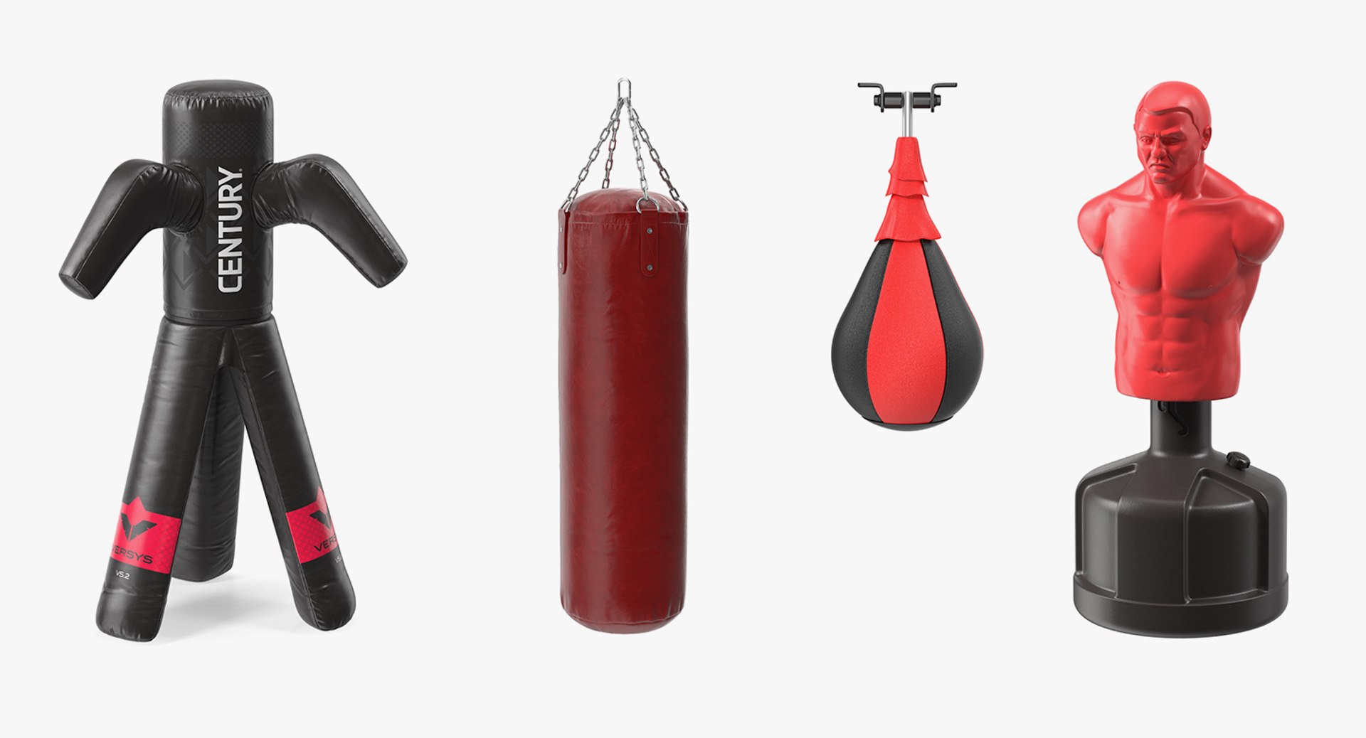 3D punching dummies model - TurboSquid 1659518