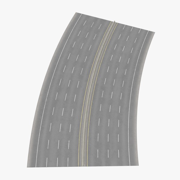 8 lane highway 22 3d max