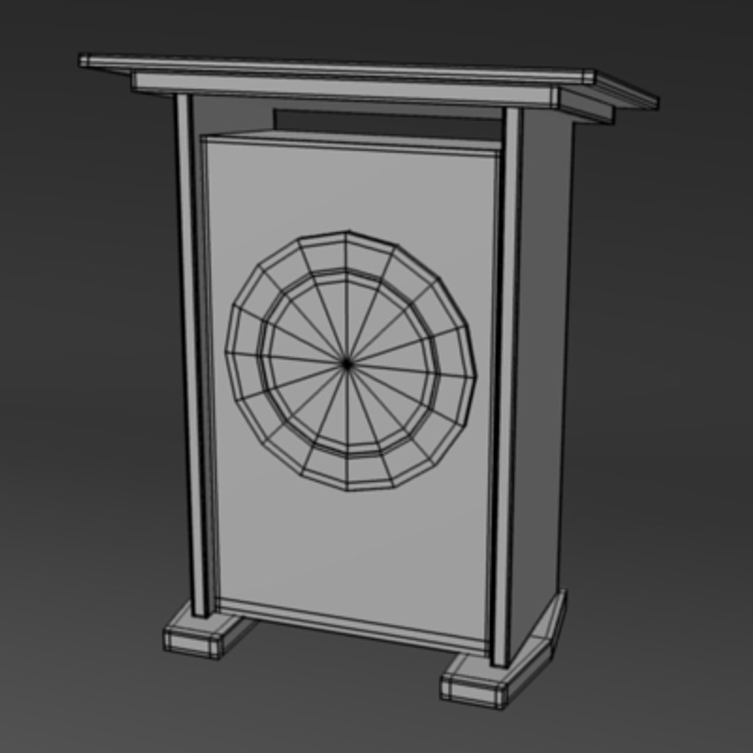 Podium 3d Model
