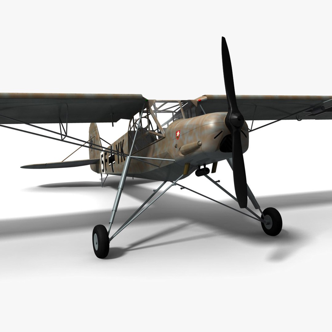 Purchase Storch Fieseler Fi 3d Model