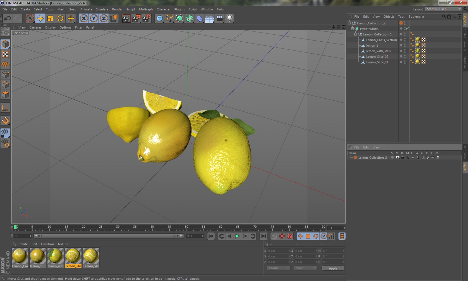 3D lemon 2 model - TurboSquid 1223901