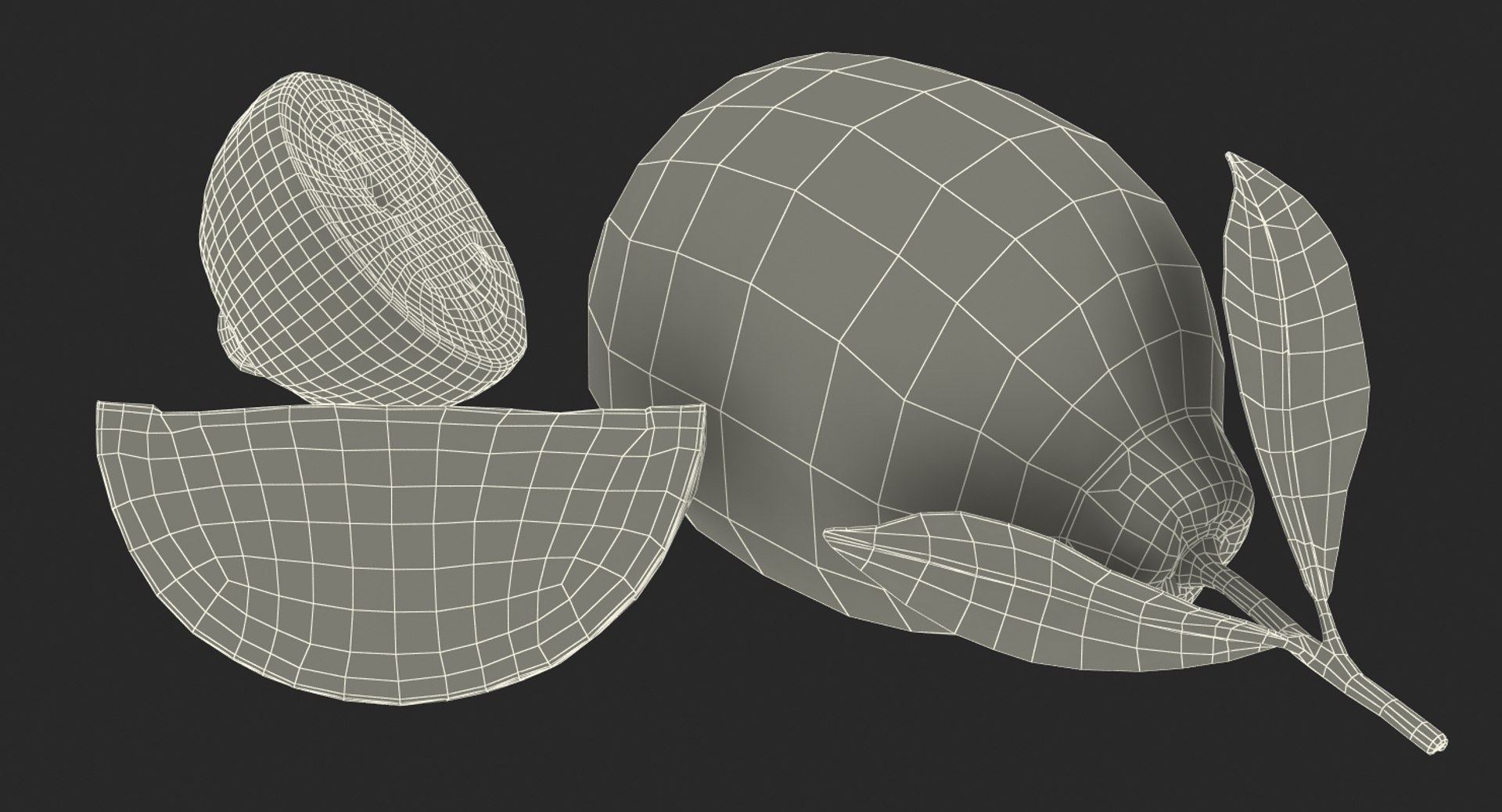 3D lemon 2 model - TurboSquid 1223901