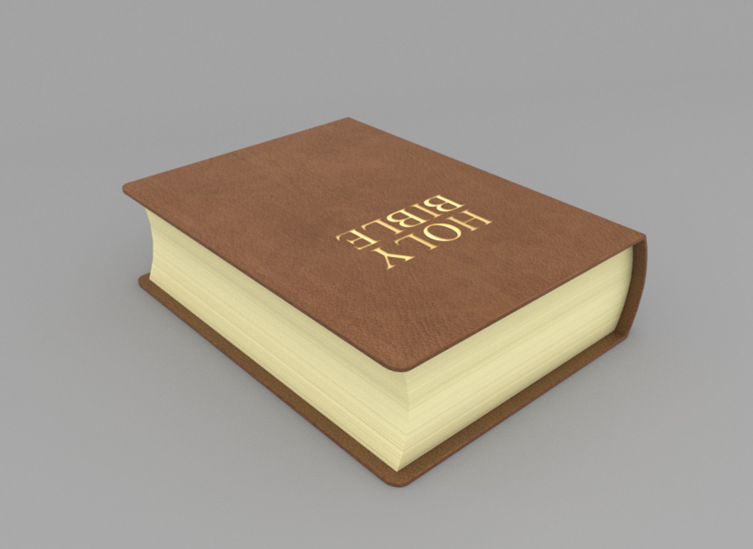 3D Holy Bible - TurboSquid 1249801