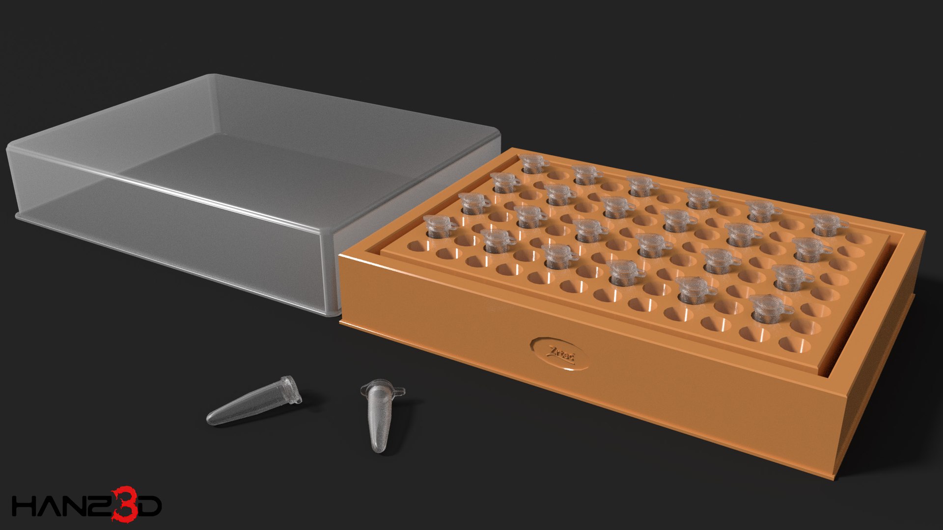 3D Pcr Tube Model - TurboSquid 1215670