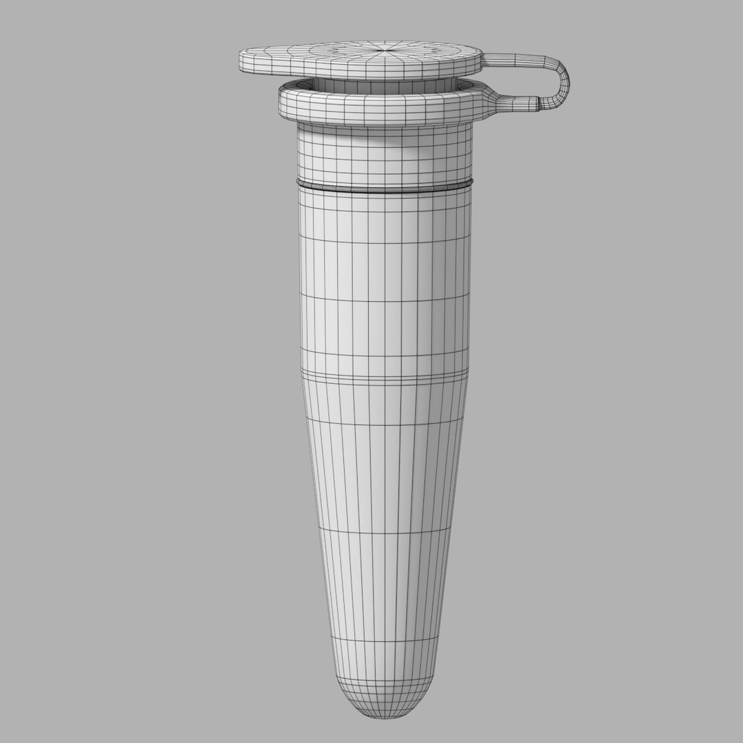 3D Pcr Tube Model - TurboSquid 1215670