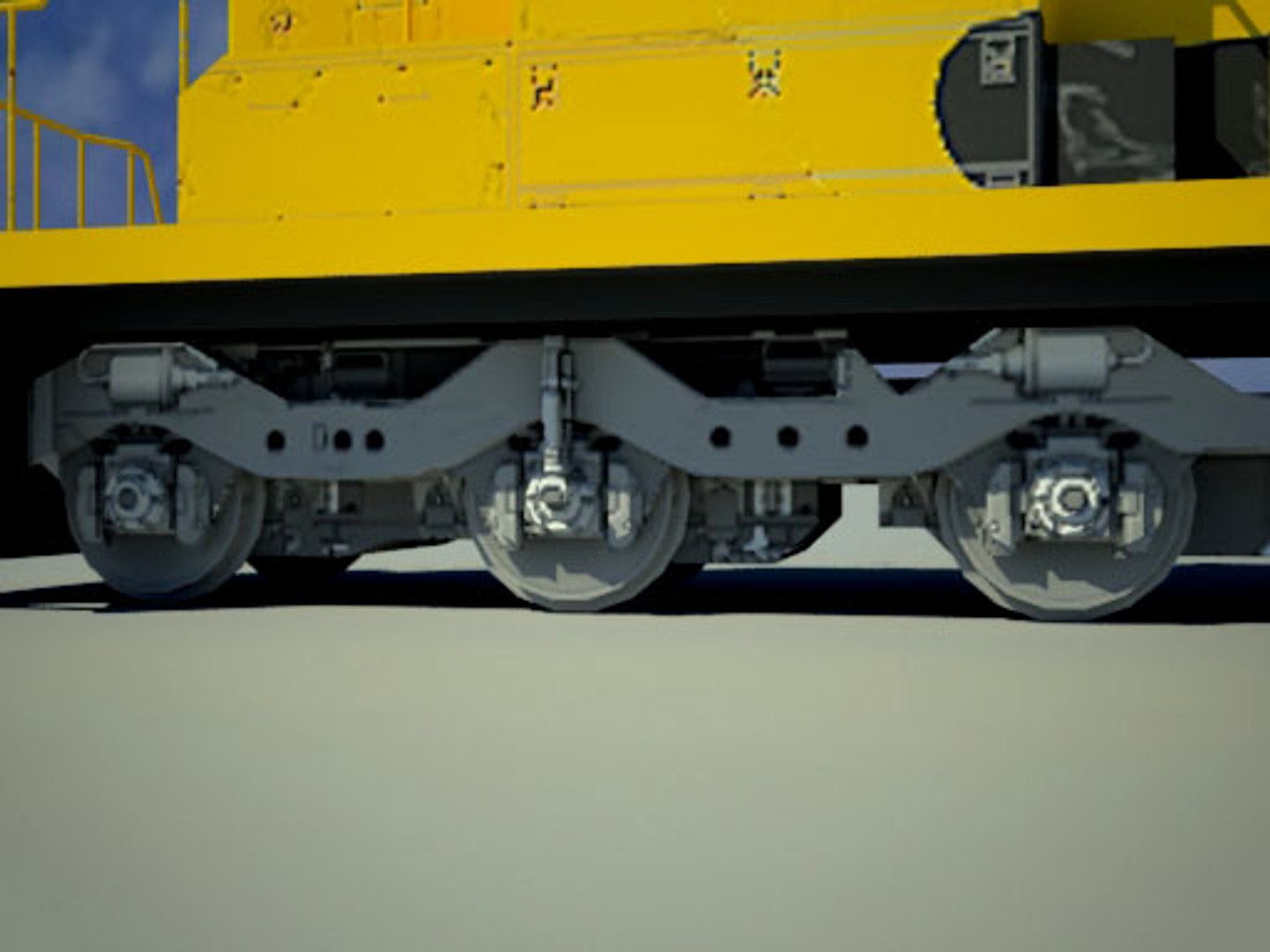 Train 3d Model