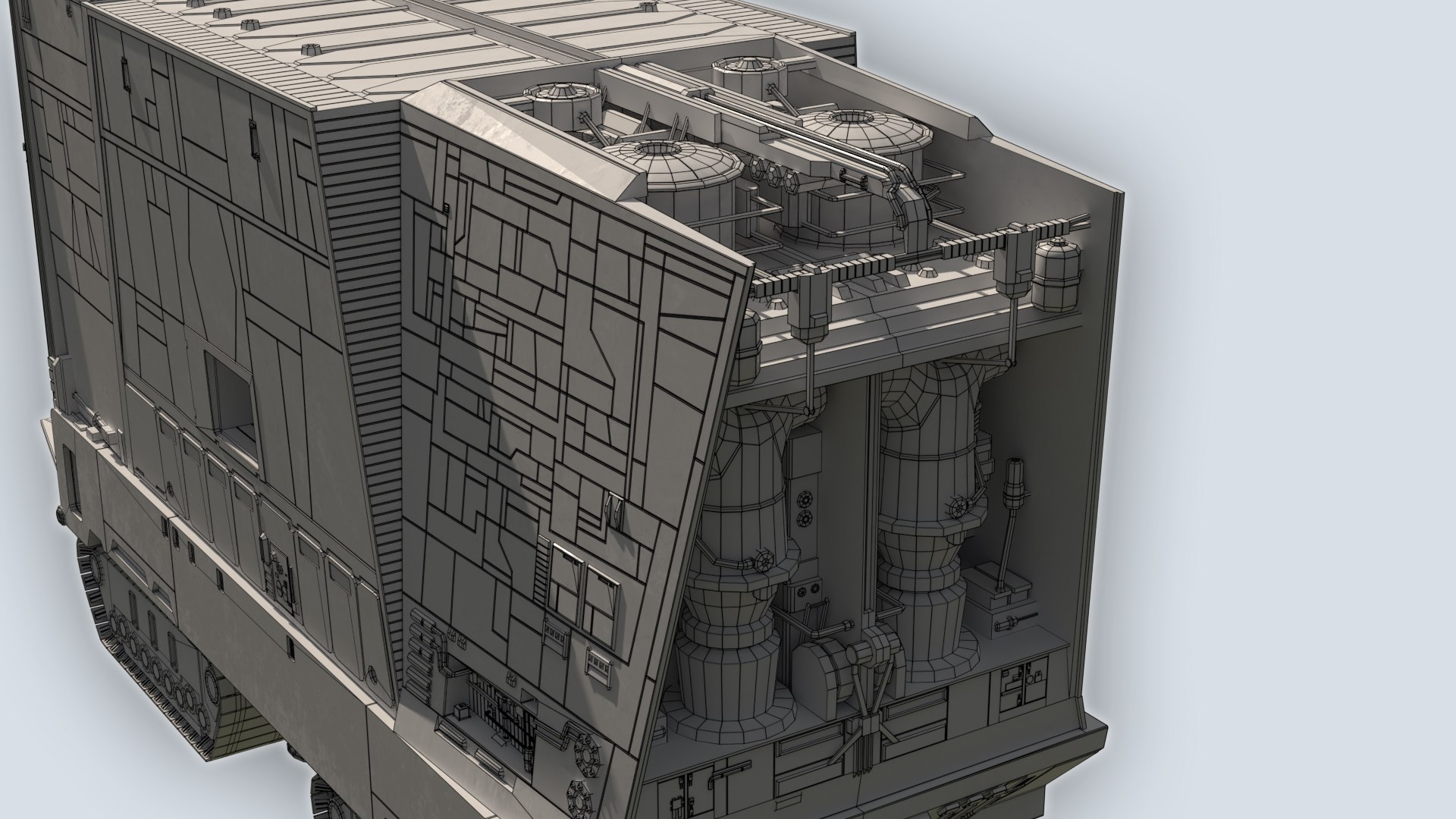 Sandcrawler 3D Model - TurboSquid 1269091