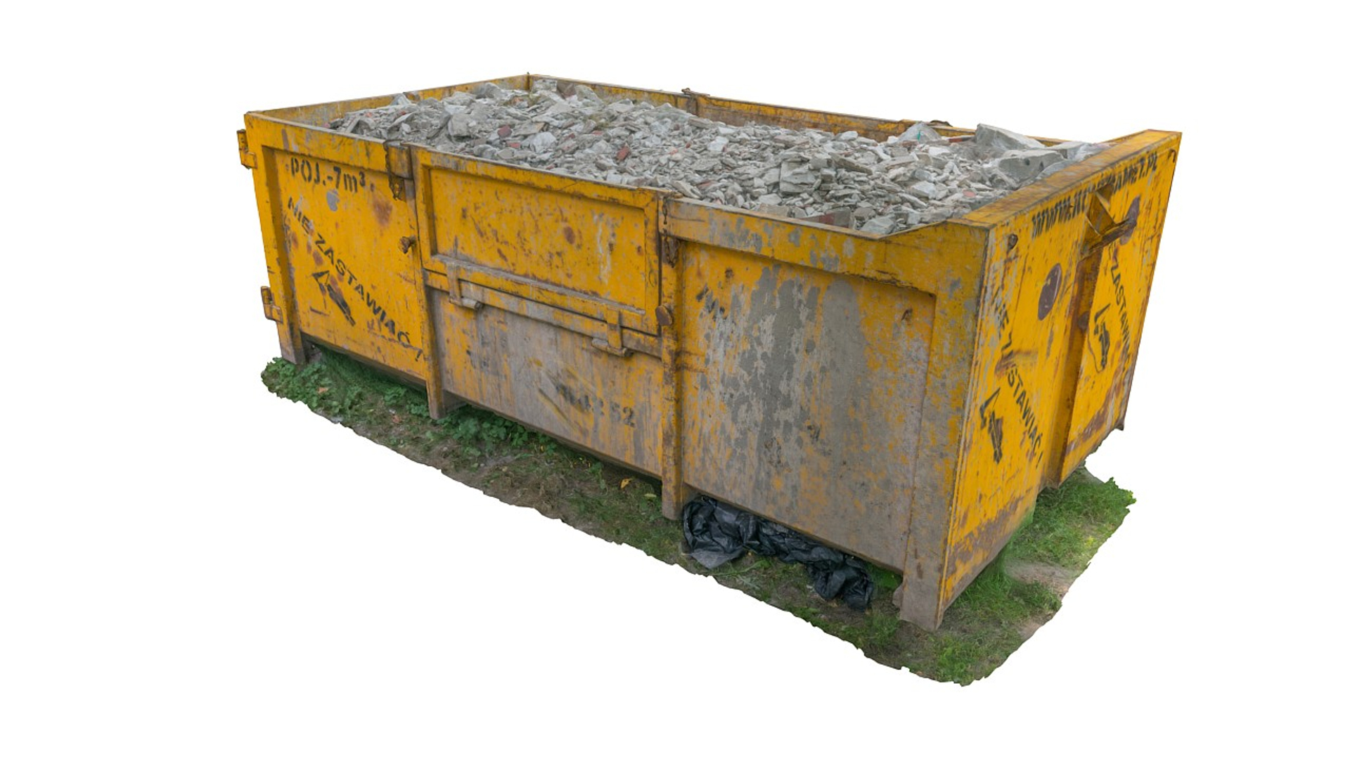 Container Debris Hd 16k 3d Model