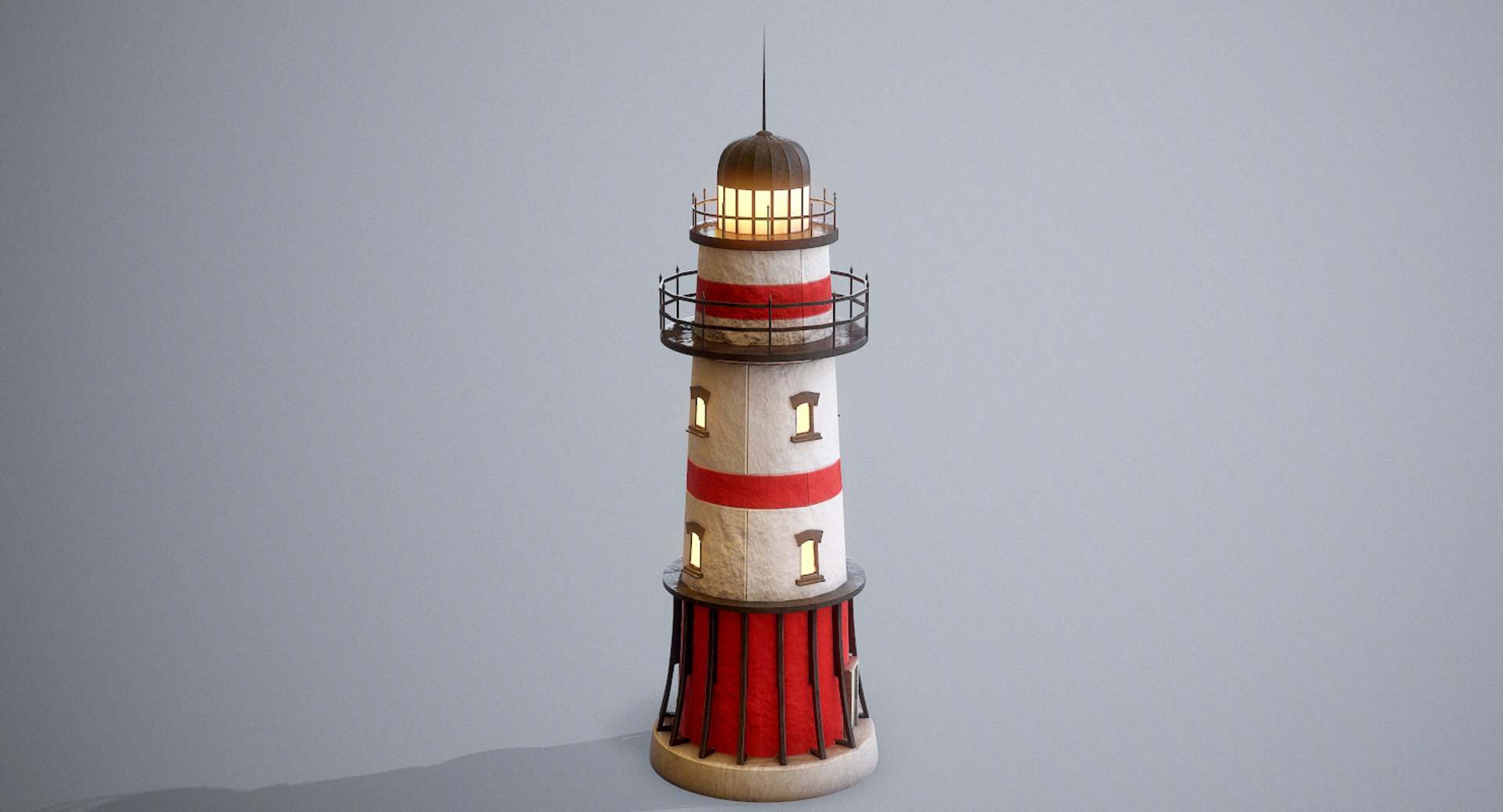 3d Model Light Lighthouse