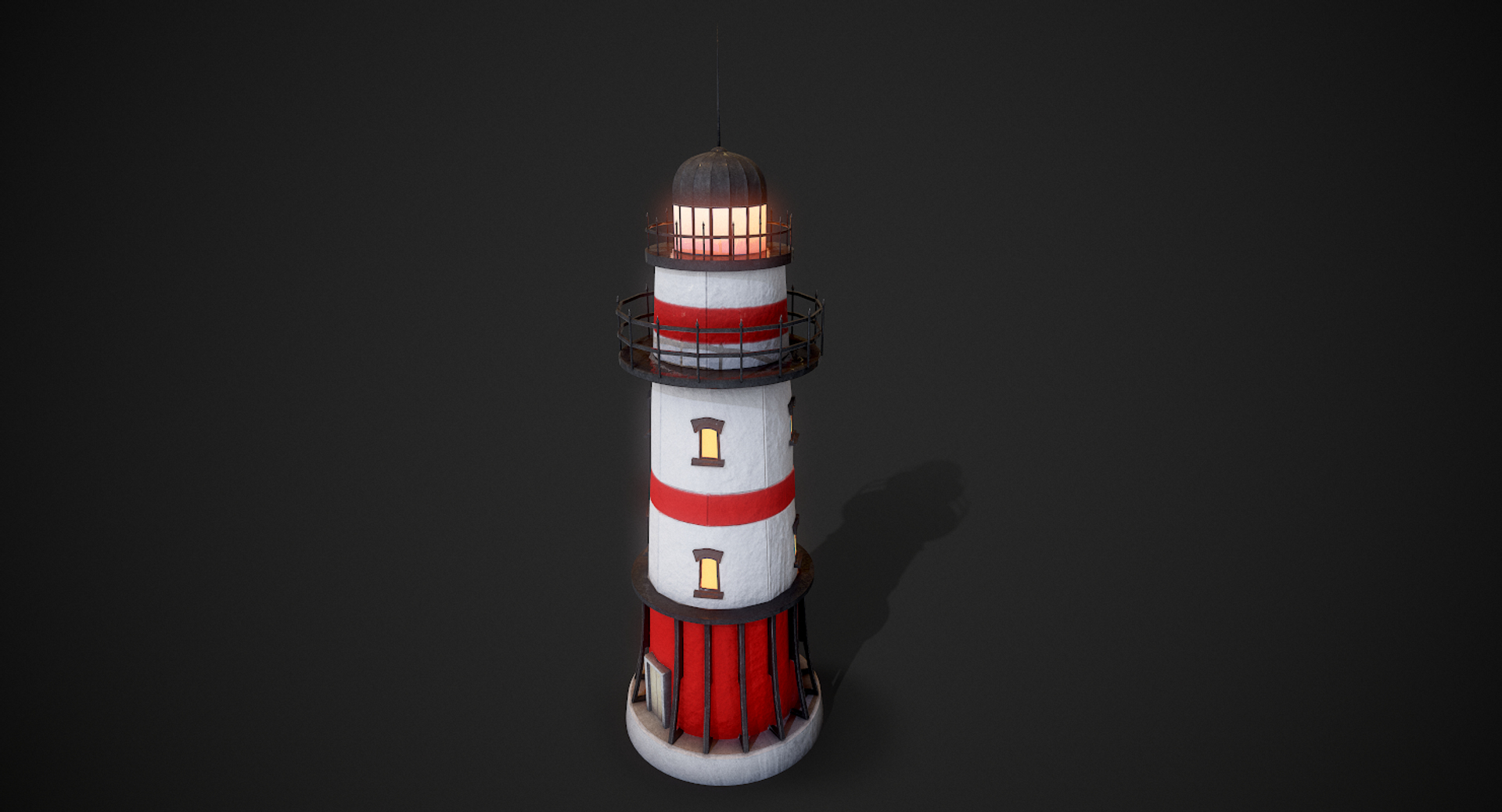 3d Model Light Lighthouse