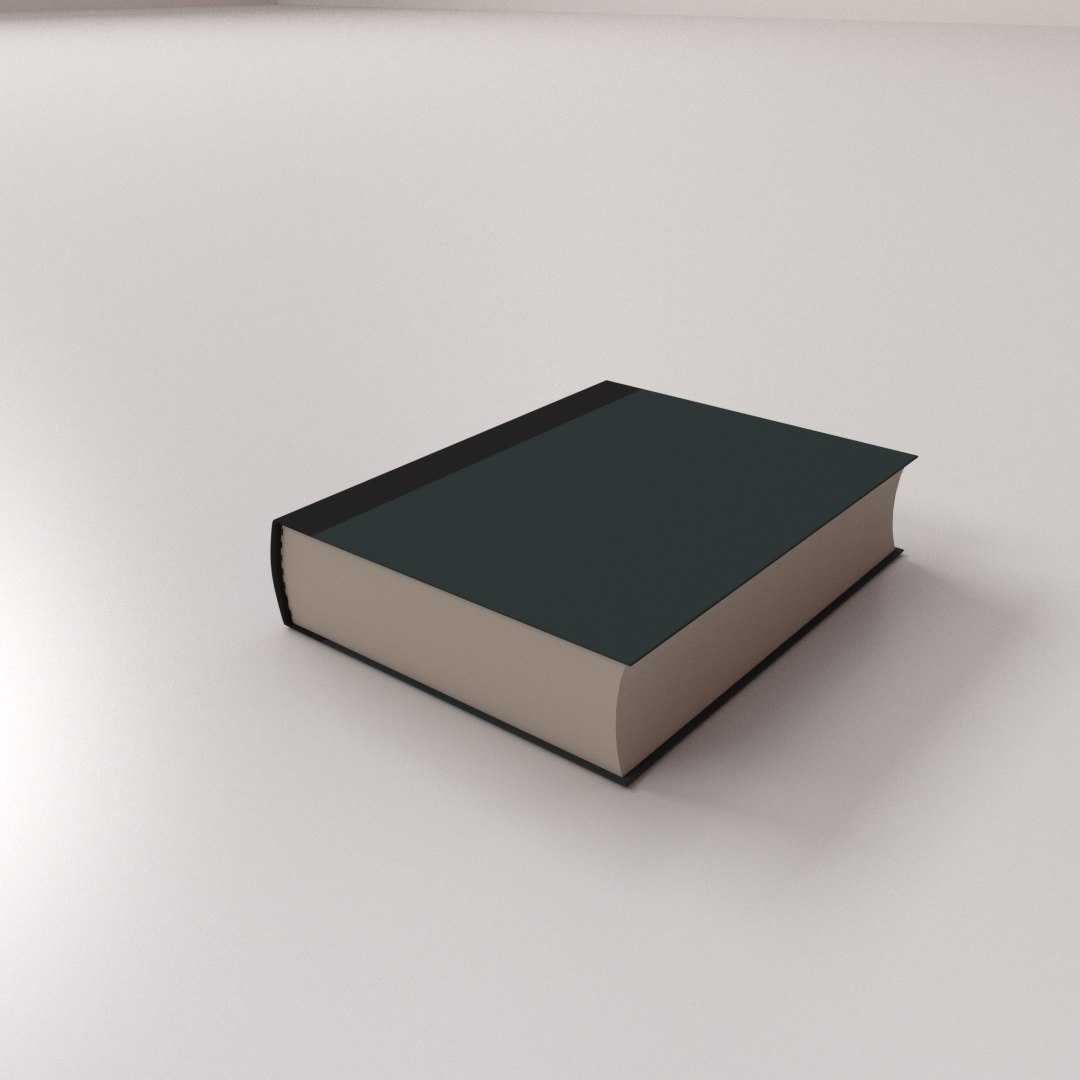Hardcover Book 3D Model - TurboSquid 1362863