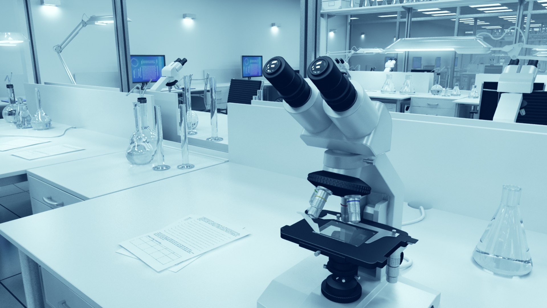 Pharmaceutical Laboratory Equipment 3d Model