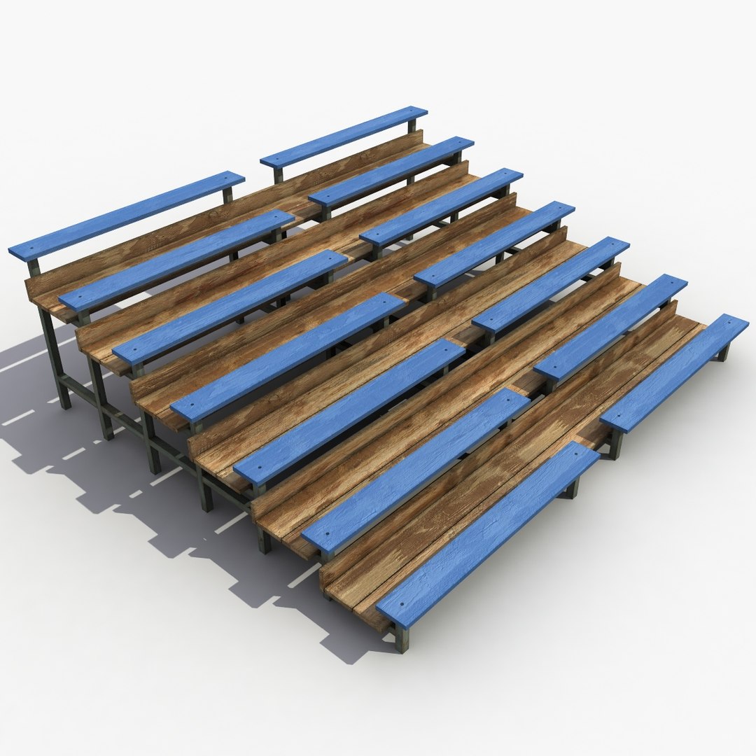 3d Bench Stadium