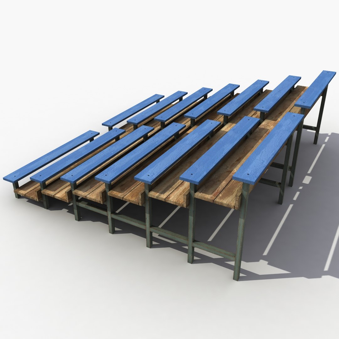 3d Bench Stadium