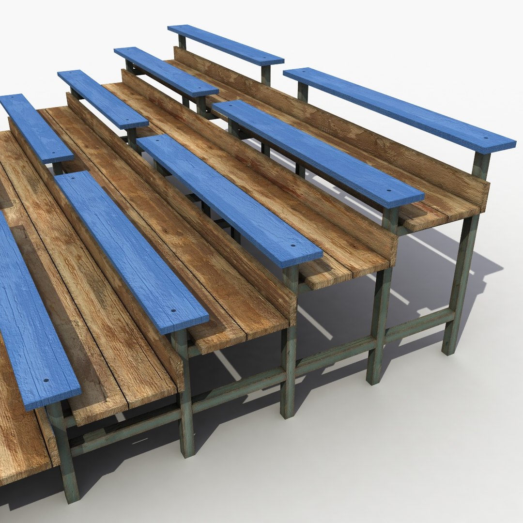 3d Bench Stadium