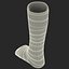 Orthopedic Cast Leg 3d C4d