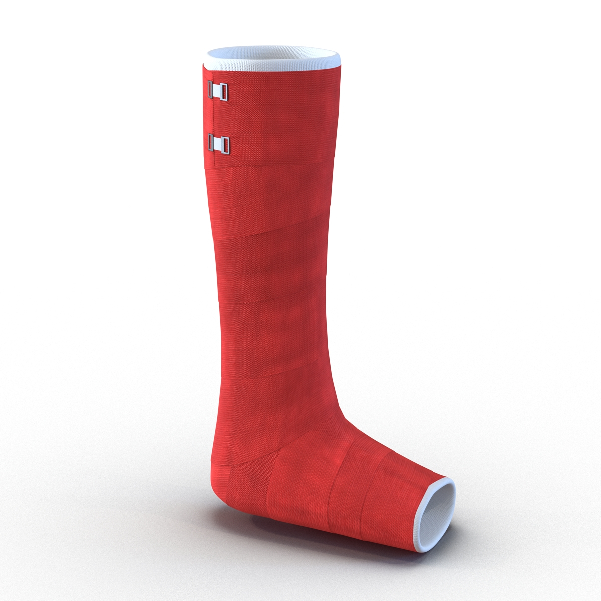 orthopedic cast leg 3d c4d