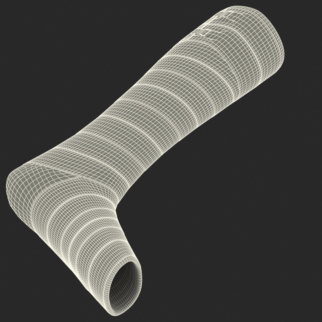Orthopedic Cast Leg 3d C4d