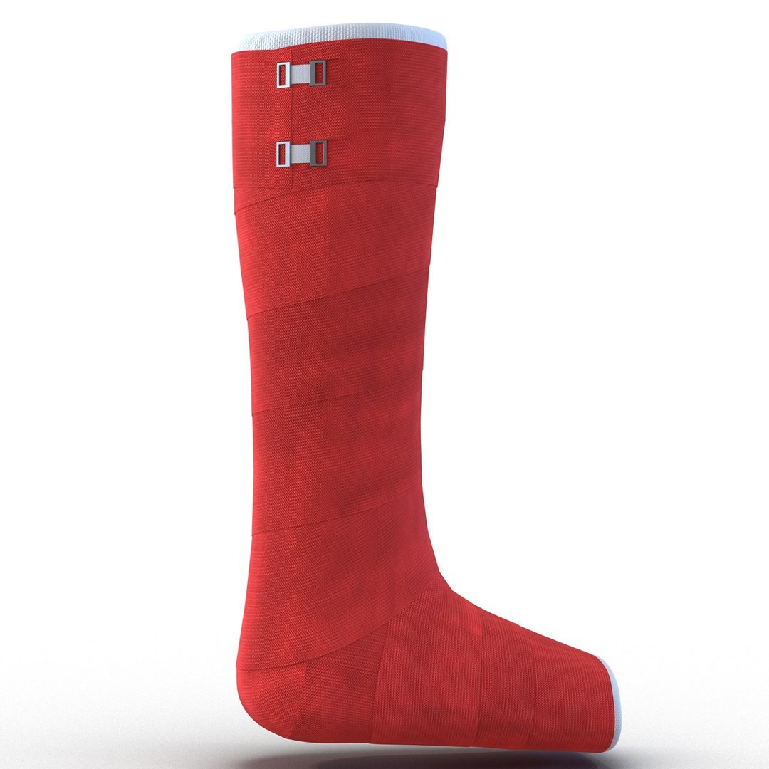 Orthopedic Cast Leg 3d C4d