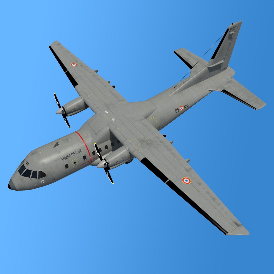 3d Model Casa Cn-235