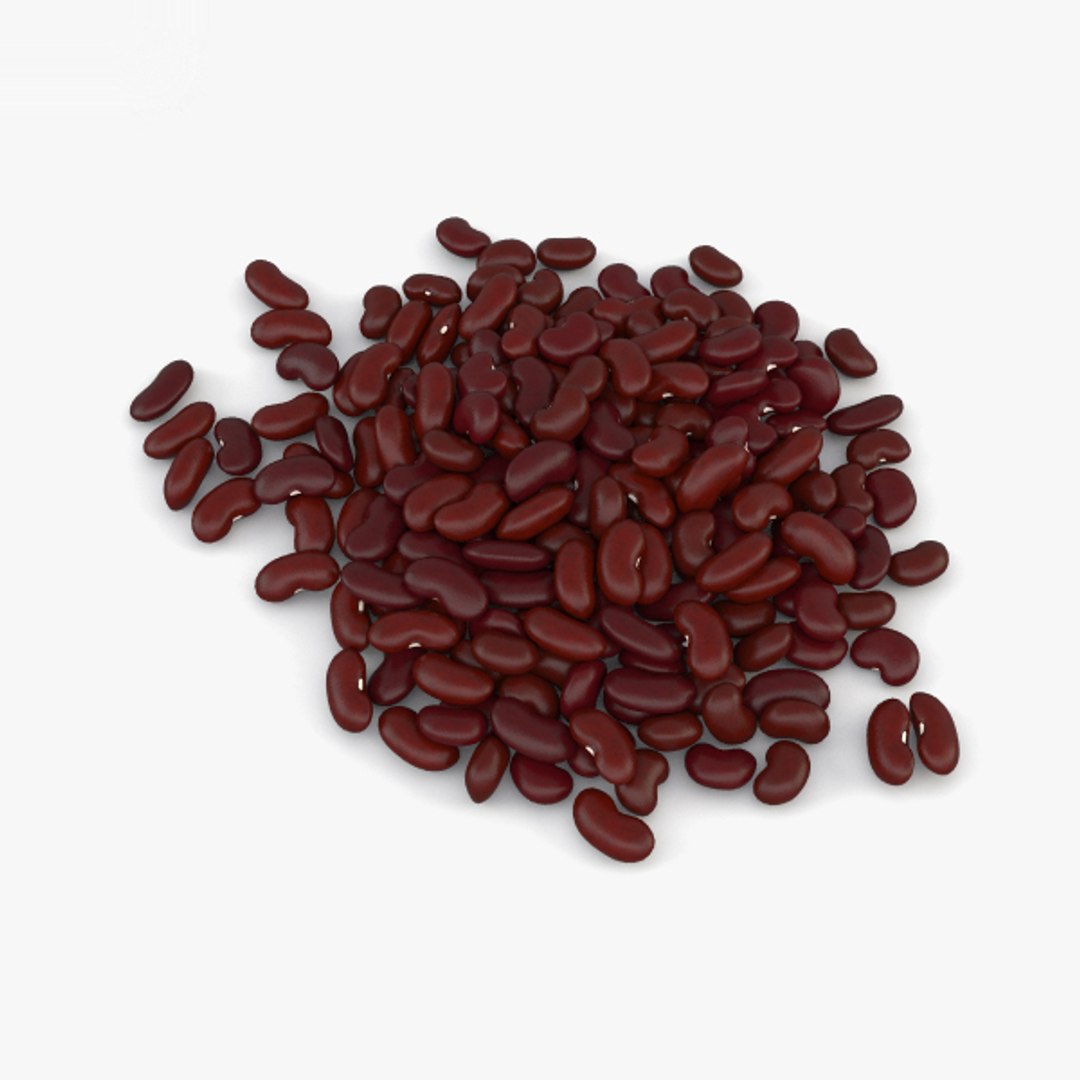 Red Bean Model - TurboSquid 1539449