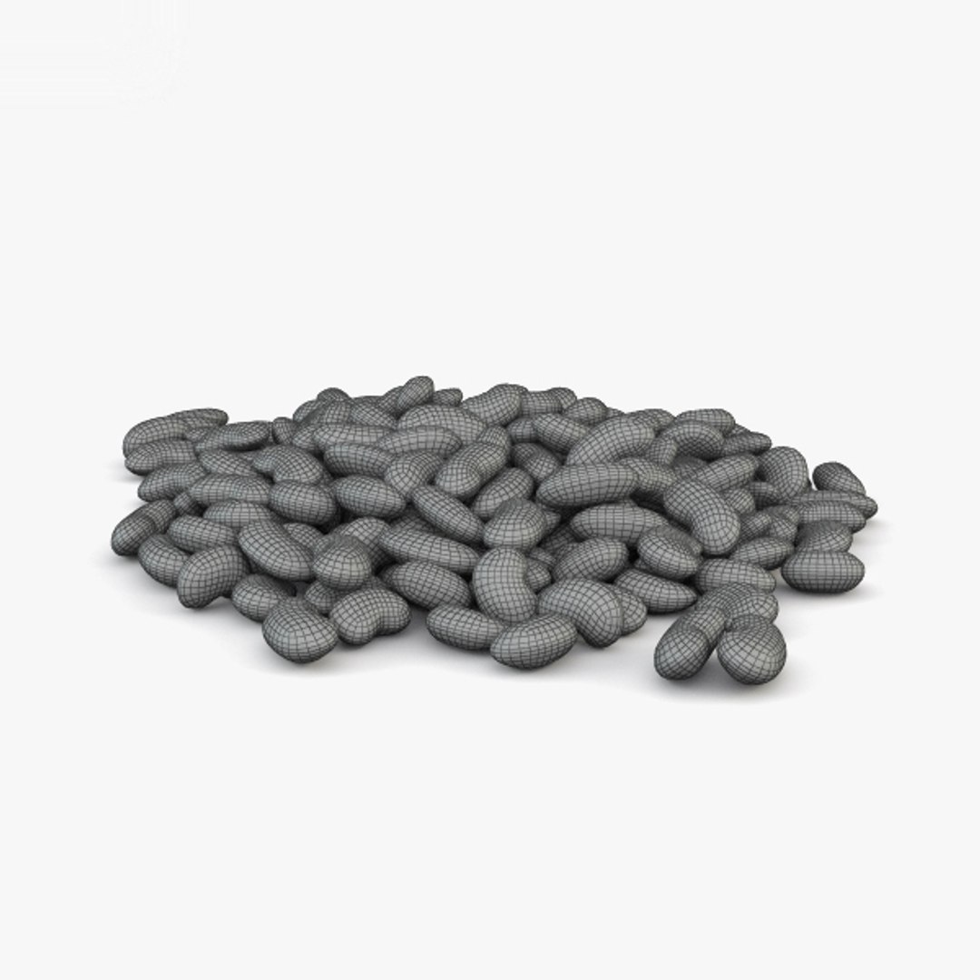 Red Bean Model - TurboSquid 1539449