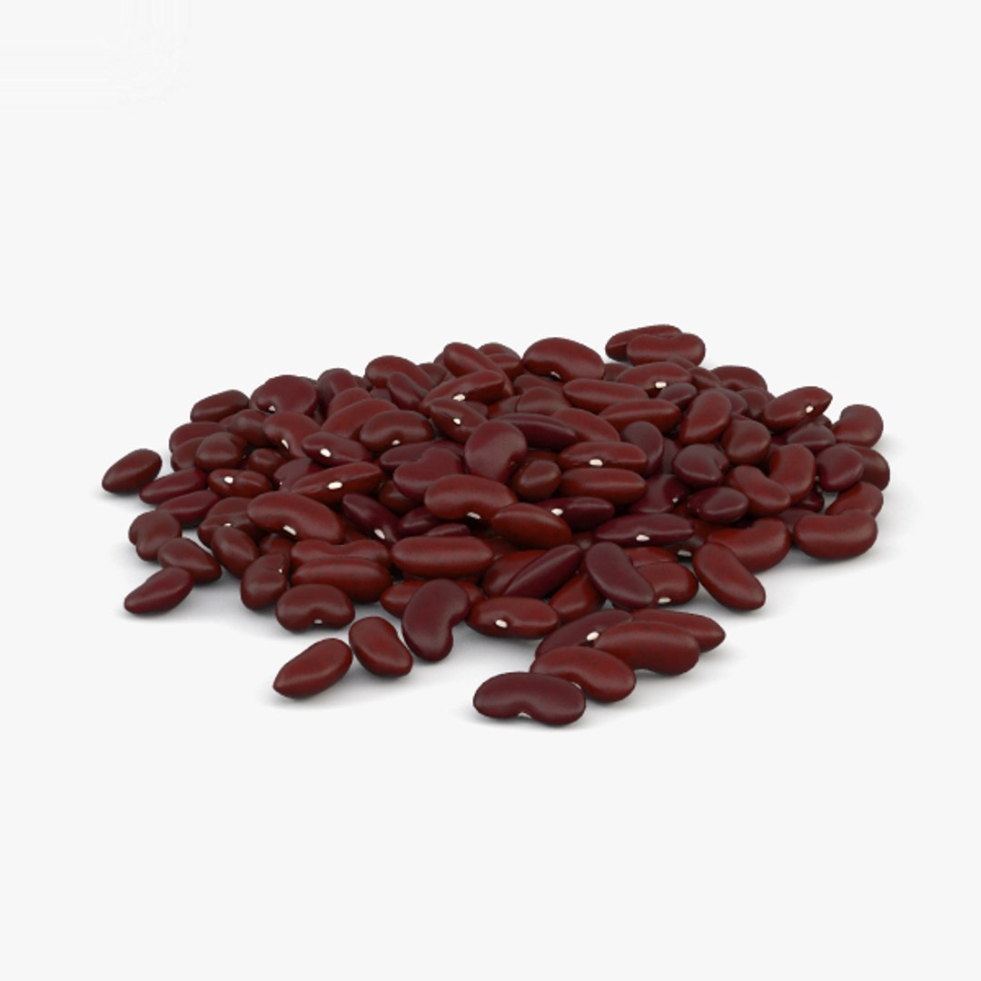 Red Bean Model - TurboSquid 1539449