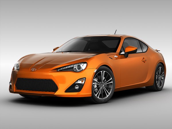 3d model toyota car