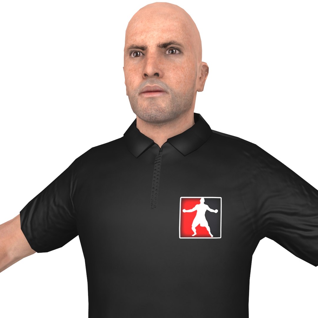 Mma Referee 3D Model - TurboSquid 1348277