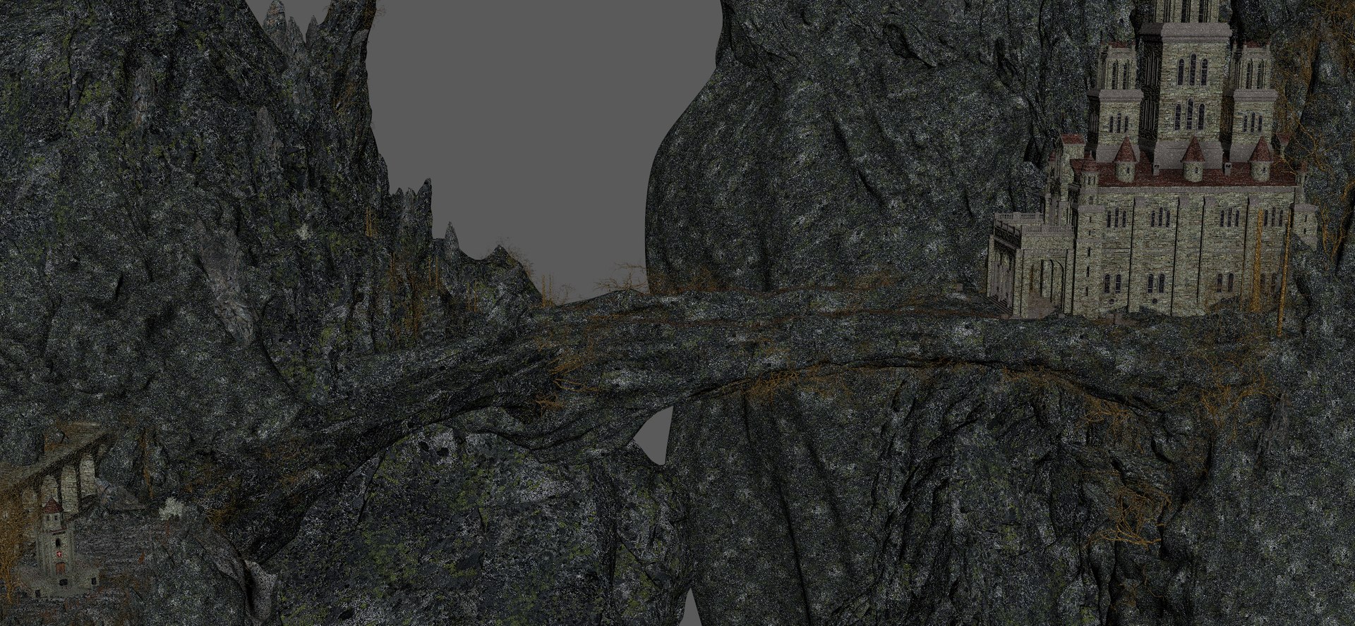 3D Fantasy Moon Castle - TurboSquid 2026527