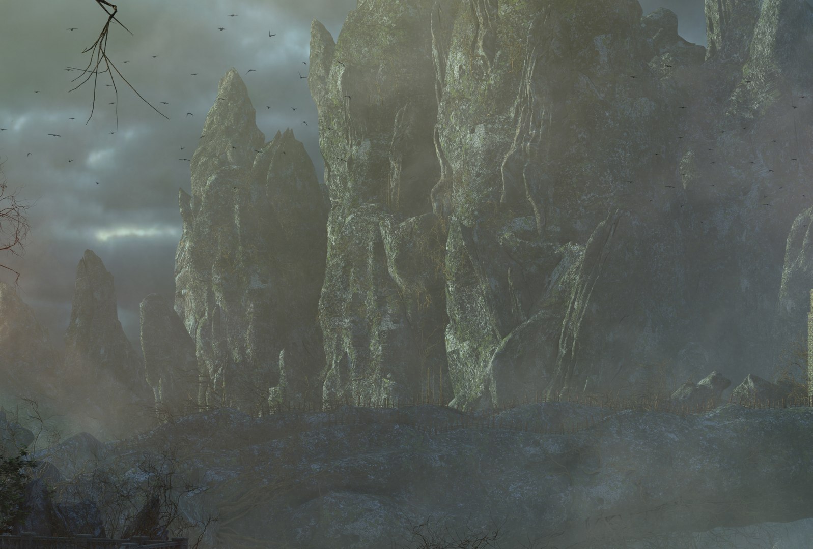 3D Fantasy Moon Castle - TurboSquid 2026527