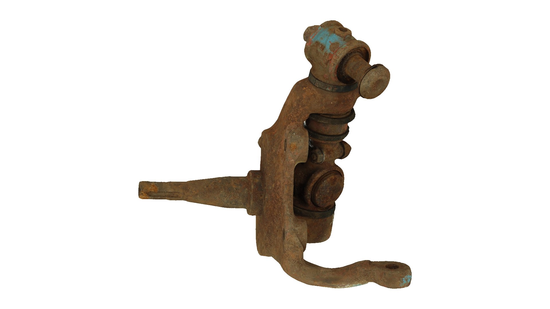 3D Rusty Wheel Axle Part Raw Scanned - TurboSquid 1796255