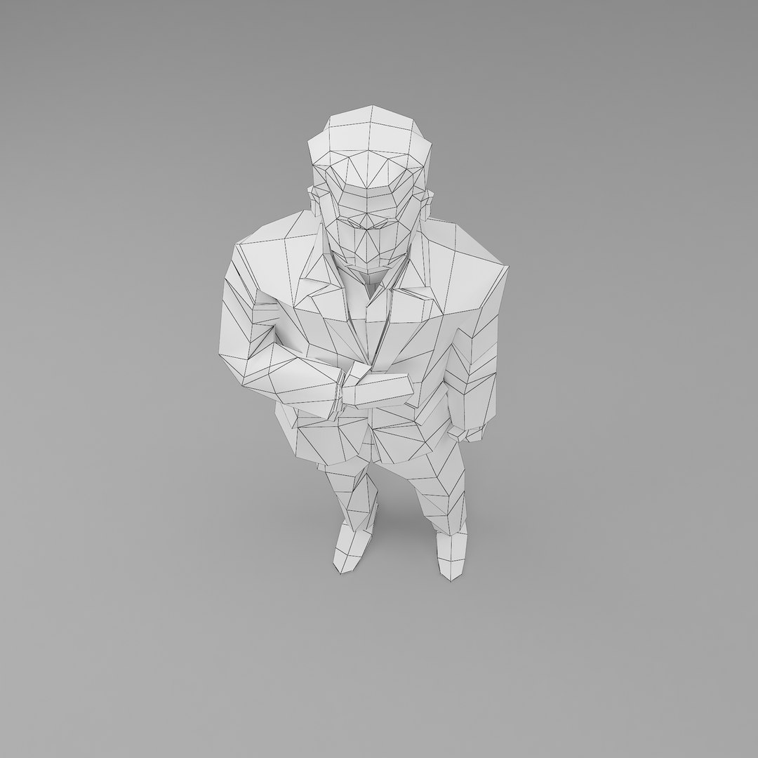 3D man character model - TurboSquid 1690140